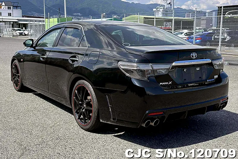 2015 Toyota Mark X Black for sale | Stock No. 120709 | Japanese Used ...