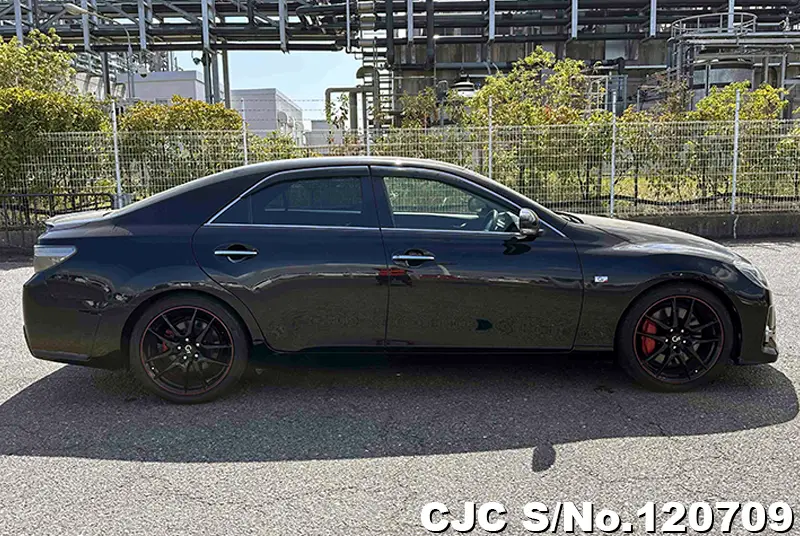 2015 Toyota Mark X Black for sale | Stock No. 120709 | Japanese Used ...