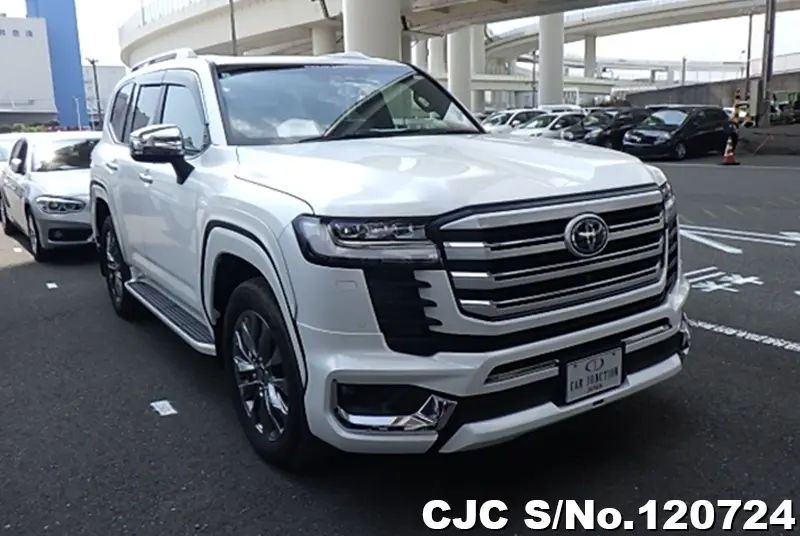 2023 Toyota Land Cruiser Pearl for sale | Stock No. 120724 | Japanese ...