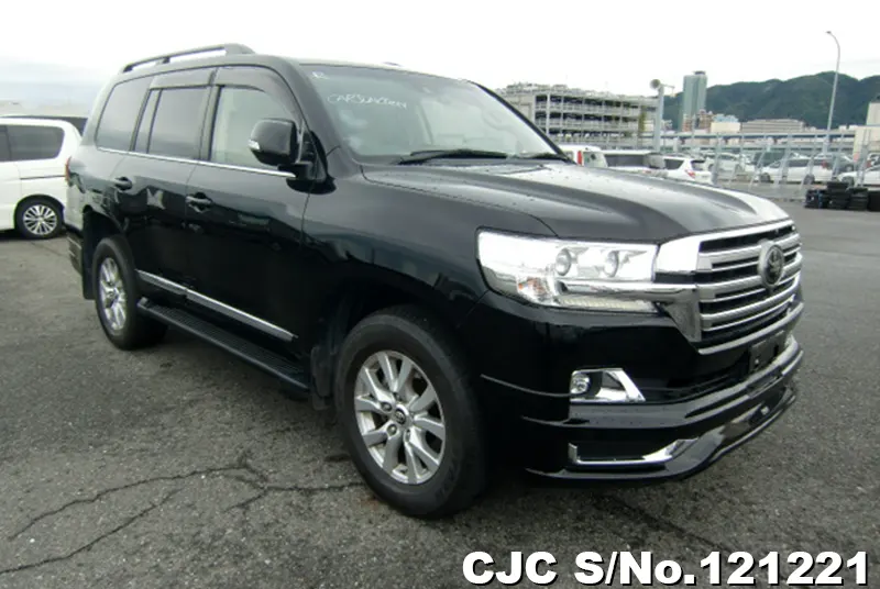 2020 Toyota Land Cruiser Black for sale | Stock No. 121221 | Japanese ...