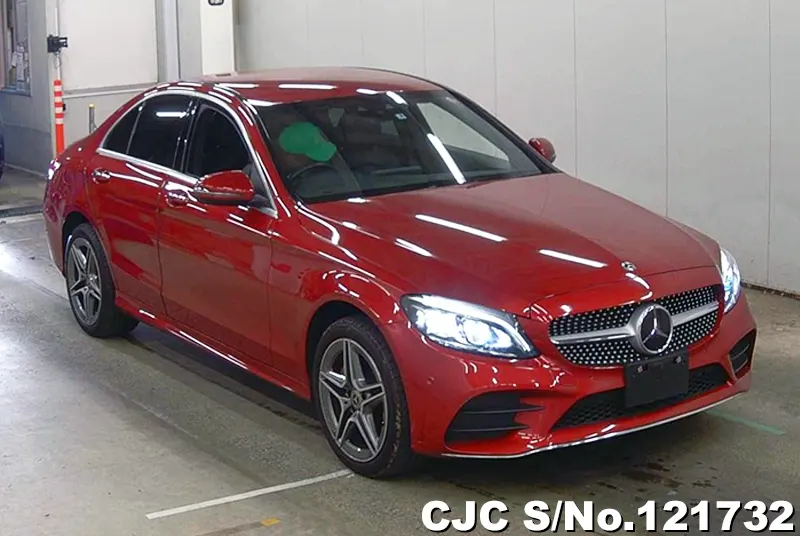 2019 Mercedes Benz C Class Red for sale | Stock No. 121732 | Japanese ...
