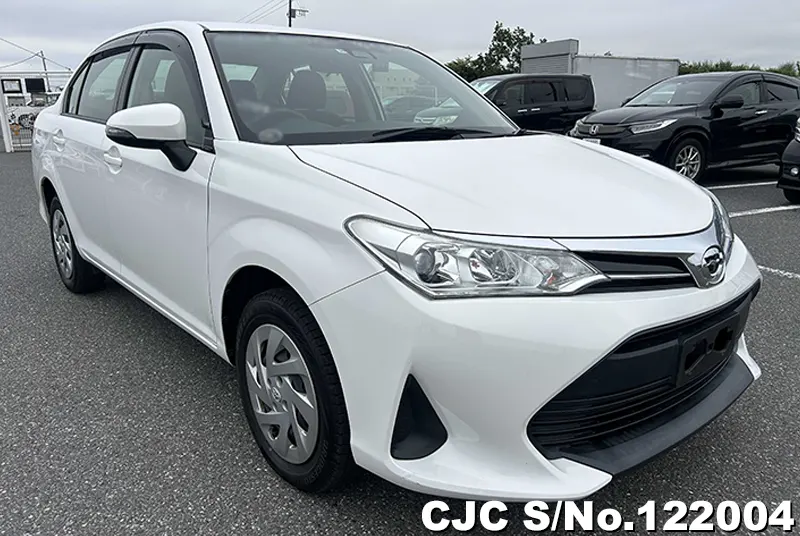 2019 Toyota Corolla Axio White for sale | Stock No. 122004 | Japanese ...