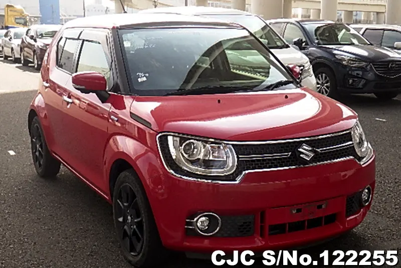 2016 Suzuki Ignis Red for sale | Stock No. 122255 | Japanese Used Cars ...