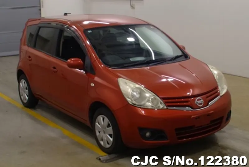 2010 Nissan Note Red for sale | Stock No. 122380 | Japanese Used Cars ...