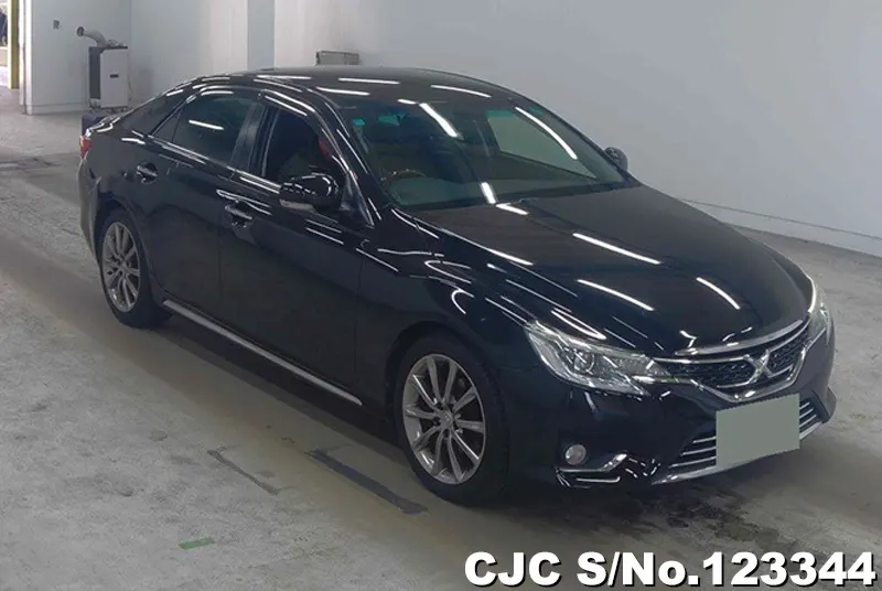 2015 Toyota Mark X Black for sale | Stock No. 123344 | Japanese Used ...