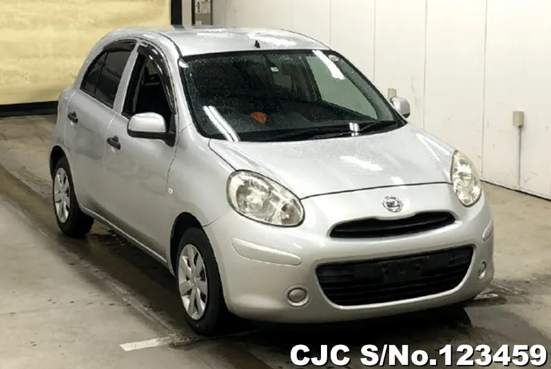 2011 Nissan March Silver for sale | Stock No. 123459 | Japanese Used ...