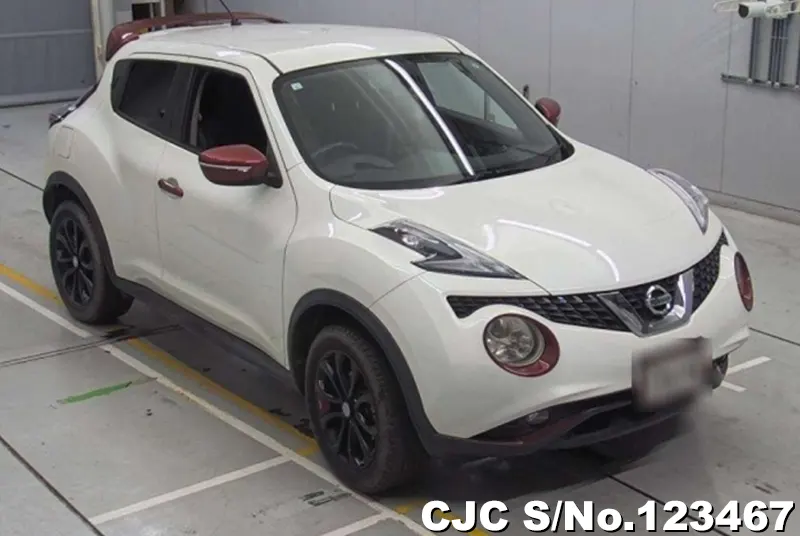 2014 Nissan Juke White for sale | Stock No. 123467 | Japanese Used Cars ...