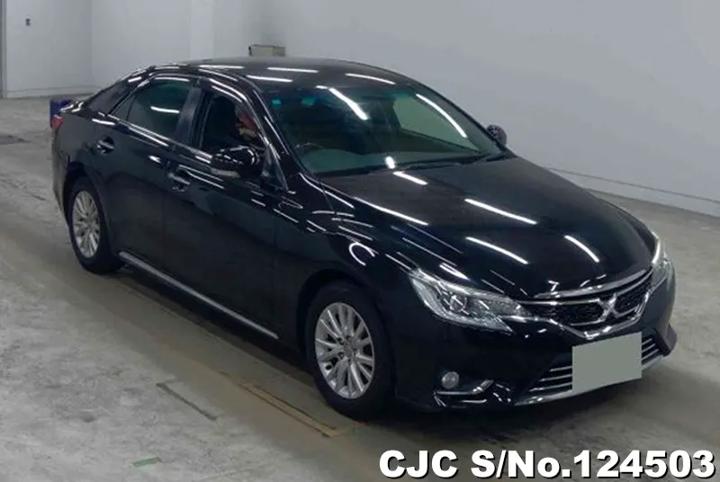 2015 Toyota Mark X Black for sale | Stock No. 124503 | Japanese Used ...