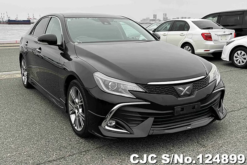 2018 Toyota Mark X Black for sale | Stock No. 124899 | Japanese Used ...