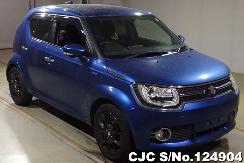 2016 Suzuki Ignis Blue for sale | Stock No. 124904 | Japanese Used Cars ...