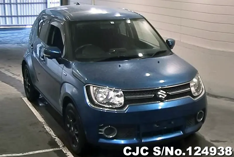 2016 Suzuki Ignis Blue for sale | Stock No. 124938 | Japanese Used Cars ...