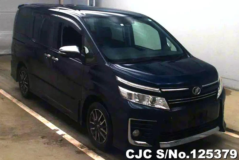 2016 Toyota Voxy Dark Blue for sale | Stock No. 125379 | Japanese Used ...