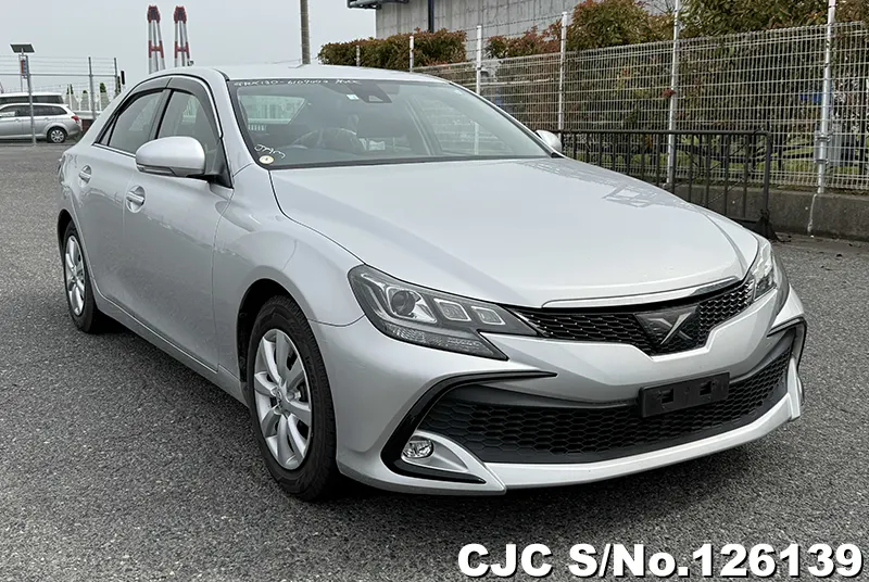 2018 Toyota Mark X Silver for sale | Stock No. 126139 | Japanese Used ...