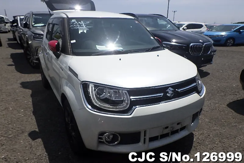 2016 Suzuki Ignis White for sale | Stock No. 126999 | Japanese Used ...