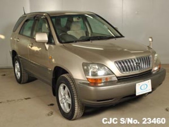 1998 Toyota Harrier Gold 2 Tone for sale | Stock No. 23460 | Japanese ...