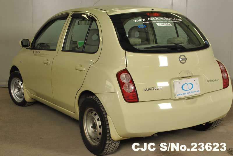 2002 Nissan March Yellow for sale | Stock No. 23623 | Japanese Used ...