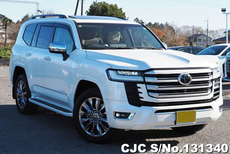 2024 Toyota Land Cruiser Pearl for sale | Stock No. 131340 | Japanese ...