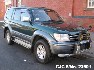 1996 Toyota Land Cruiser Prado Green 2 Tone for sale | Stock No. 23901 ...