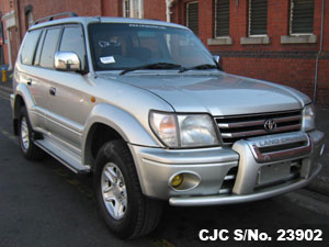 1999 Toyota Land Cruiser Prado Silver for sale | Stock No. 23902 ...