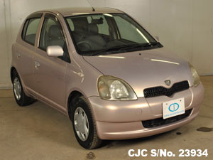 1999 Toyota Vitz Pink for sale | Stock No. 23934 | Japanese Used Cars ...