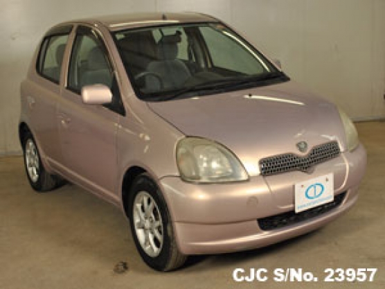 2000 Toyota Vitz Pink for sale | Stock No. 23957 | Japanese Used Cars ...
