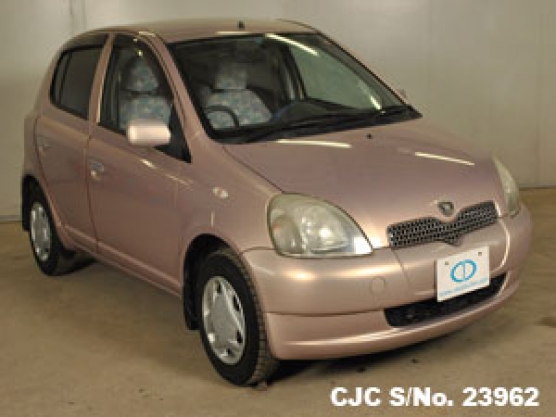 2000 Toyota Vitz Pink for sale | Stock No. 23962 | Japanese Used Cars ...