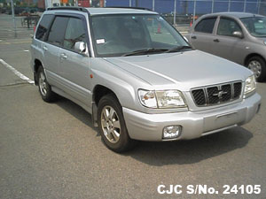 2001 Subaru Forester Silver for sale | Stock No. 24105 | Japanese Used ...