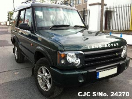 2002 Land Rover Discovery Green for sale | Stock No. 24270 | Japanese ...