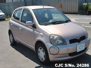 2001 Toyota Vitz Pink for sale | Stock No. 24286 | Japanese Used Cars ...