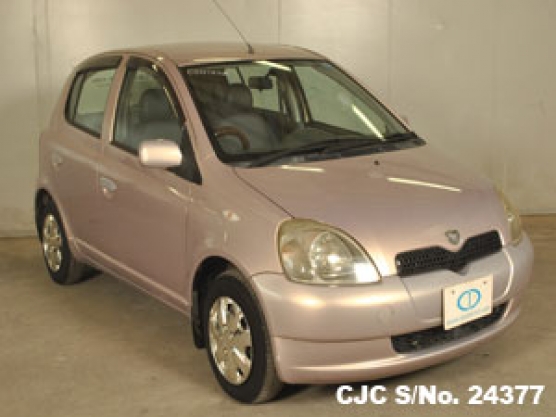 1999 Toyota Vitz Pink for sale | Stock No. 24377 | Japanese Used Cars ...