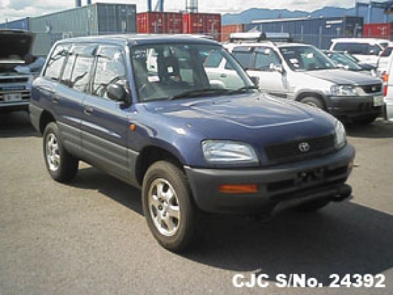 1997 Toyota Rav4 Blue 2 Tone for sale | Stock No. 24392 | Japanese Used ...