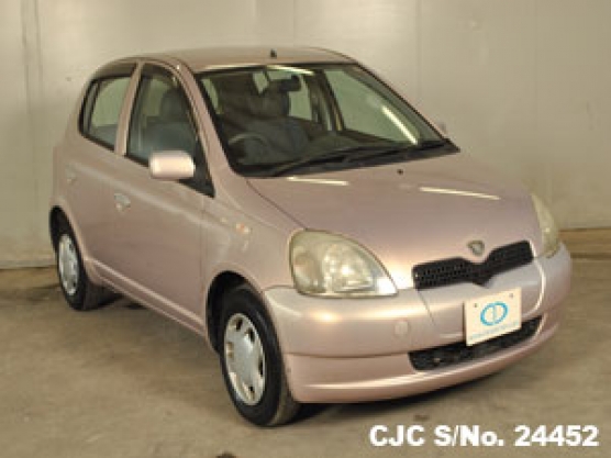 2001 Toyota Vitz Pink for sale | Stock No. 24452 | Japanese Used Cars ...