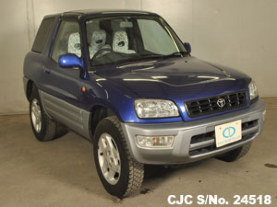 1998 Toyota Rav4 Blue 2 Tone for sale | Stock No. 24518 | Japanese Used ...