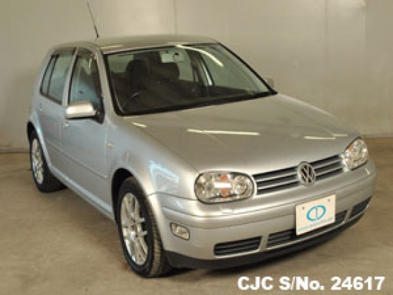 2002 Volkswagen Golf Silver for sale | Stock No. 24617 | Japanese Used ...