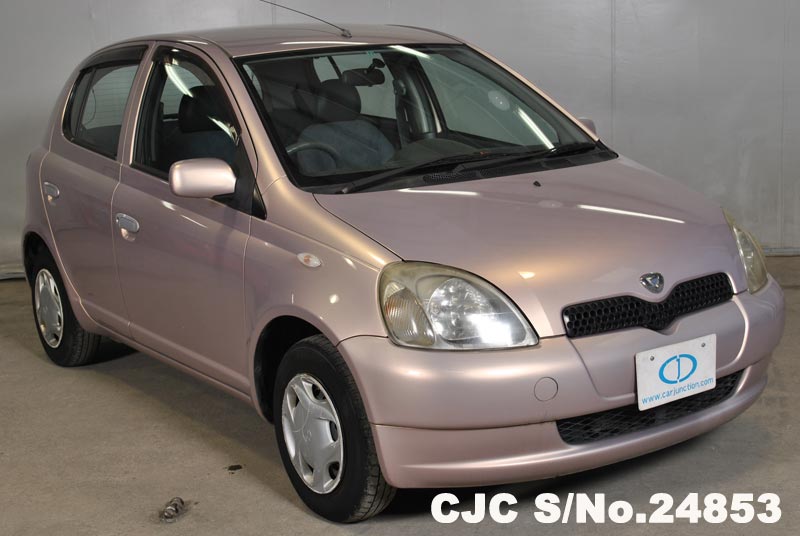 1999 Toyota Vitz Pink for sale | Stock No. 24853 | Japanese Used Cars ...