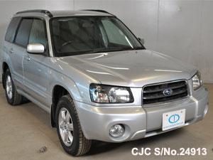 2003 Subaru Forester Silver for sale | Stock No. 24913 | Japanese Used ...