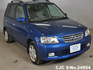 2000 Mazda Demio Blue for sale | Stock No. 24954 | Japanese Used Cars ...