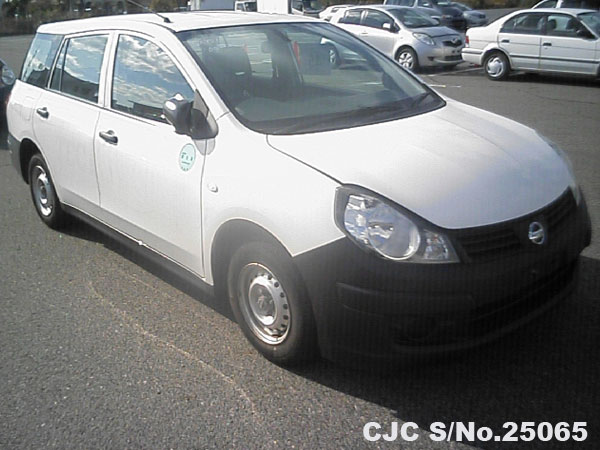 2007 Nissan AD Van White for sale | Stock No. 25065 | Japanese Used ...