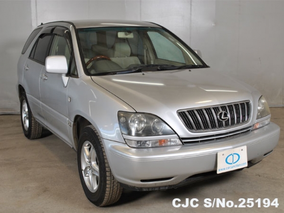 1999 Toyota Harrier Silver for sale | Stock No. 25194 | Japanese Used ...
