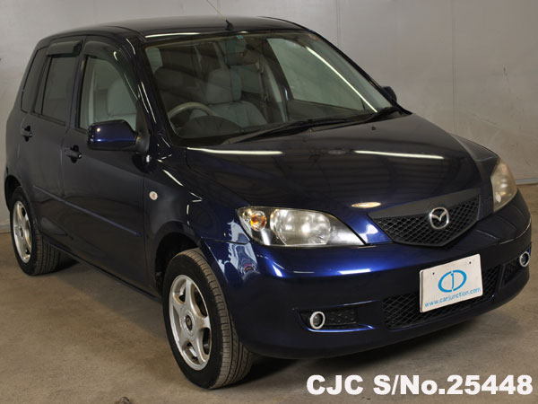 2002 Mazda Demio Blue for sale | Stock No. 25448 | Japanese Used Cars ...