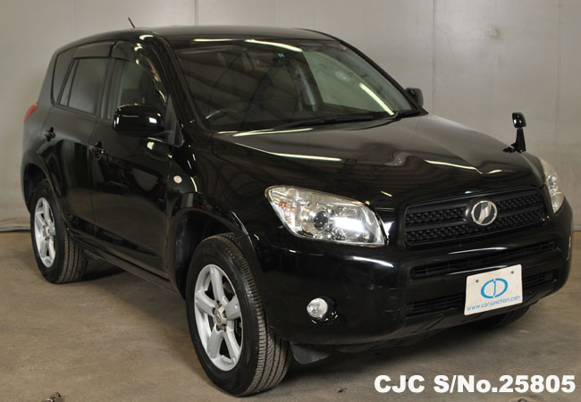 2008 Toyota Rav4 Black for sale | Stock No. 25805 | Japanese Used Cars ...