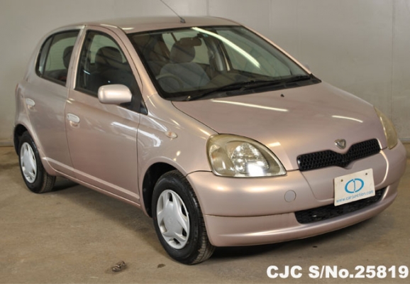 2000 Toyota Vitz Pink for sale | Stock No. 25819 | Japanese Used Cars ...