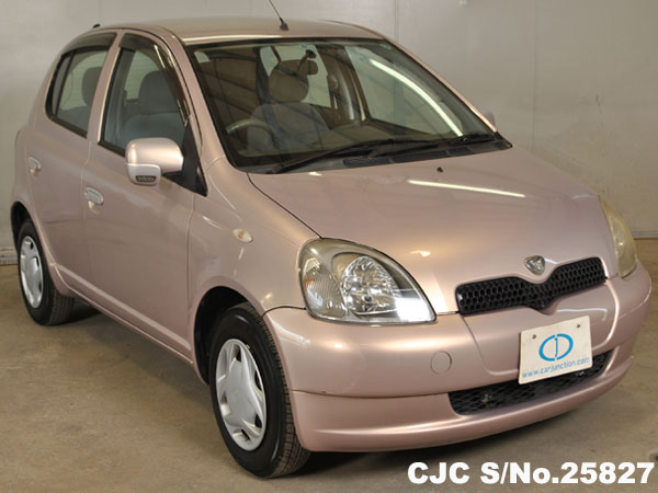 2000 Toyota Vitz Pink for sale | Stock No. 25827 | Japanese Used Cars ...