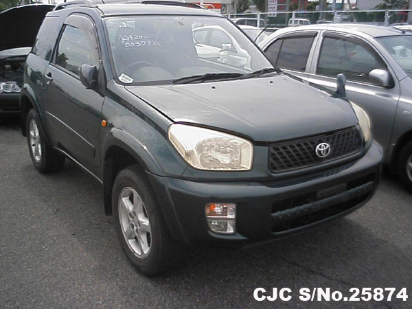 2002 Toyota Rav4 Green for sale | Stock No. 25874 | Japanese Used Cars ...