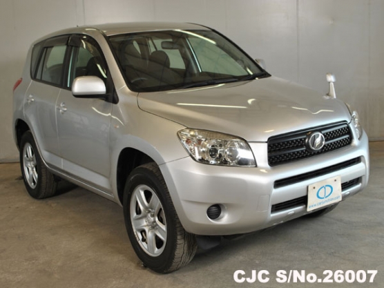 2007 Toyota Rav4 Silver for sale | Stock No. 26007 | Japanese Used Cars ...