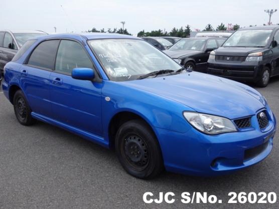 2006 Subaru Impreza Blue for sale | Stock No. 26020 | Japanese Used ...