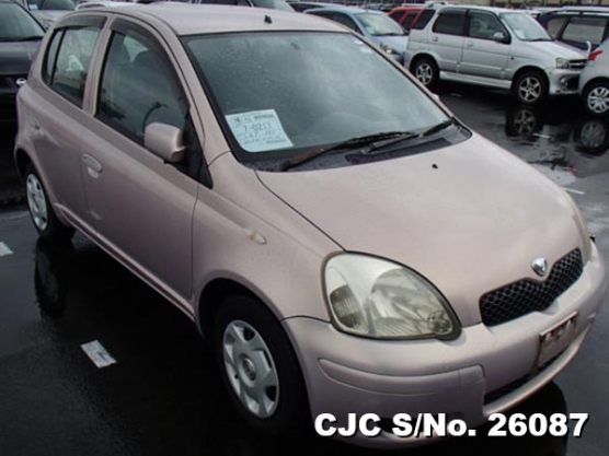 2001 Toyota Vitz Pink for sale | Stock No. 26087 | Japanese Used Cars ...