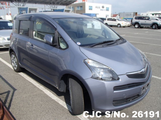 2007 Toyota Ractis Gray for sale | Stock No. 26191 | Japanese Used Cars ...