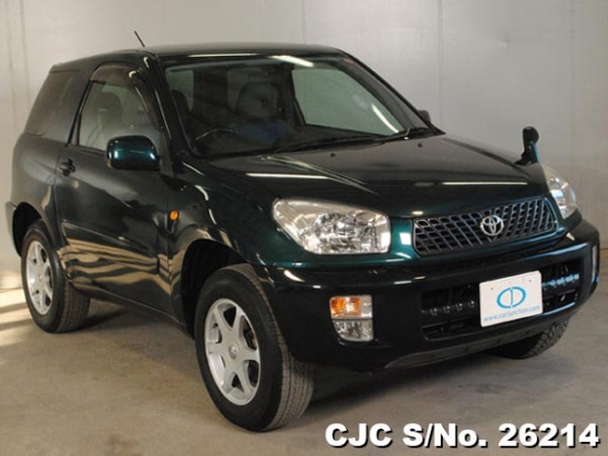 2002 Toyota Rav4 Green for sale | Stock No. 26214 | Japanese Used Cars ...