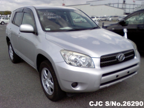 2005 Toyota Rav4 Silver for sale | Stock No. 26290 | Japanese Used Cars ...